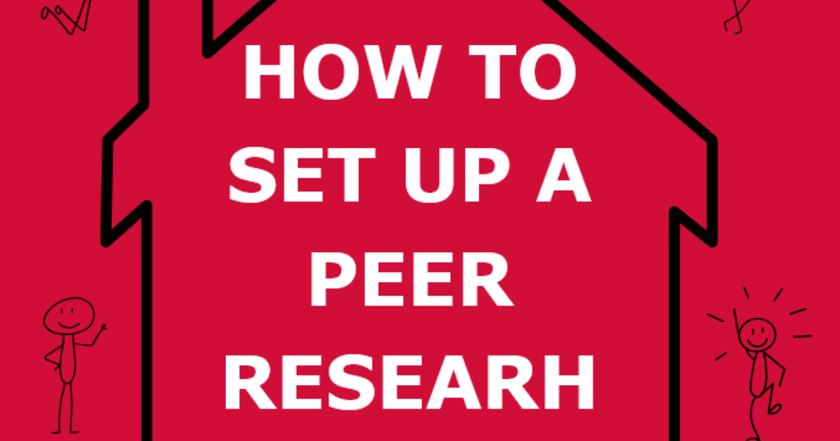 The launch of the Peer Research Manual | Justlife